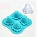 4-cavity Octopus Flexible Ice Tray Ice Mold silicone ice