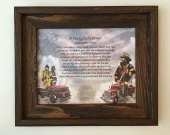 Firefighters prayer | Etsy