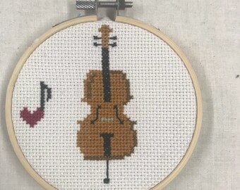 Pink Cupcake Cross Stitch Pattern Instant Download