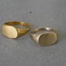 Gold signet ring 14k solid gold signet ring solid gold ring