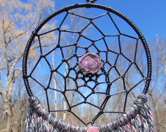 Crystal dreamcatcher | Etsy
