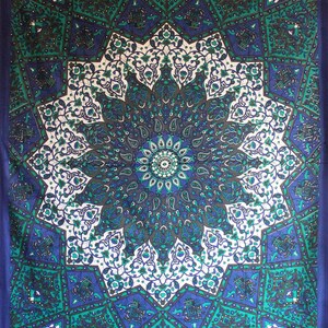 Mandala tapestry | Etsy