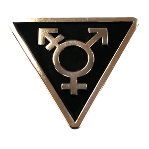 Pink Triangle - Gay and Lesbian LGBT Support Pride Symbol Enamel Pin ...