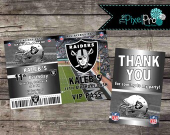 Nfl invitation | Etsy