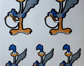 Road runner decal | Etsy
