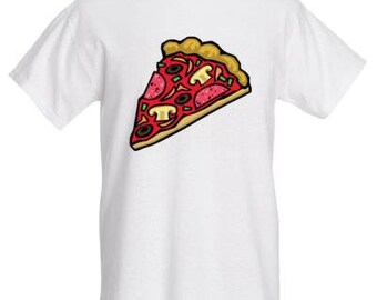 Pizza tshirt | Etsy