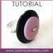 Button Ring Tutorial Button Jewelry Tutorial Wire Wrapping