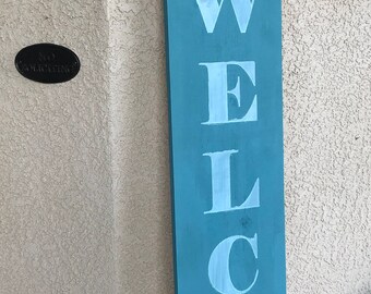 Custom welcome sign | Etsy