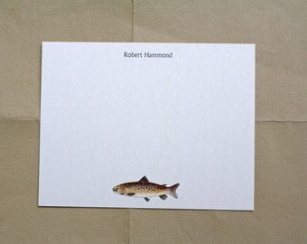 Fish thank you card | Etsy
