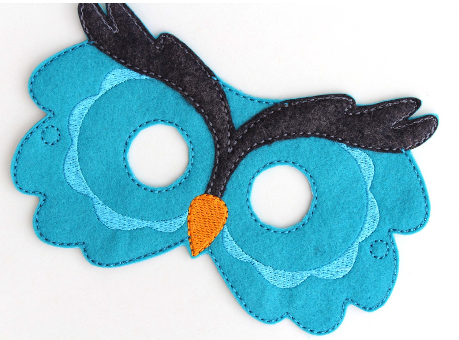 Kids Owl Mask Owl Costume Bird Felt Mask Kids Face Mask