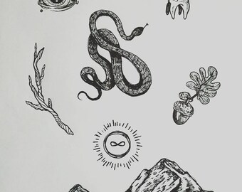 Snake mountain | Etsy