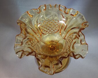 Fenton candy dish | Etsy