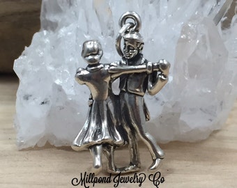 Dancing couple charm | Etsy
