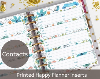 Happy planner insert | Etsy