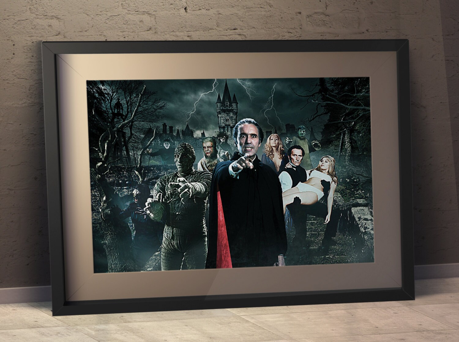 Hammer Horror Original Art Poster