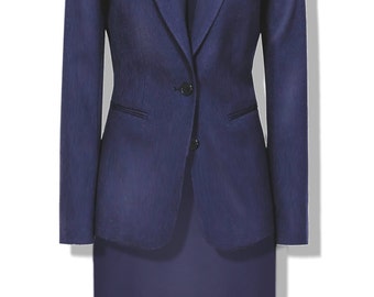 Womens suit pattern | Etsy