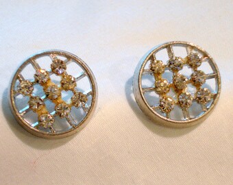 Rhinestone buttons | Etsy