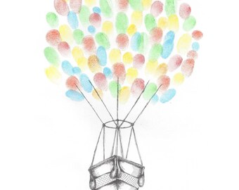 Fingerprint balloons | Etsy