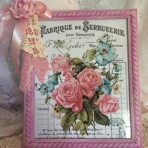 Shabby chic frame | Etsy