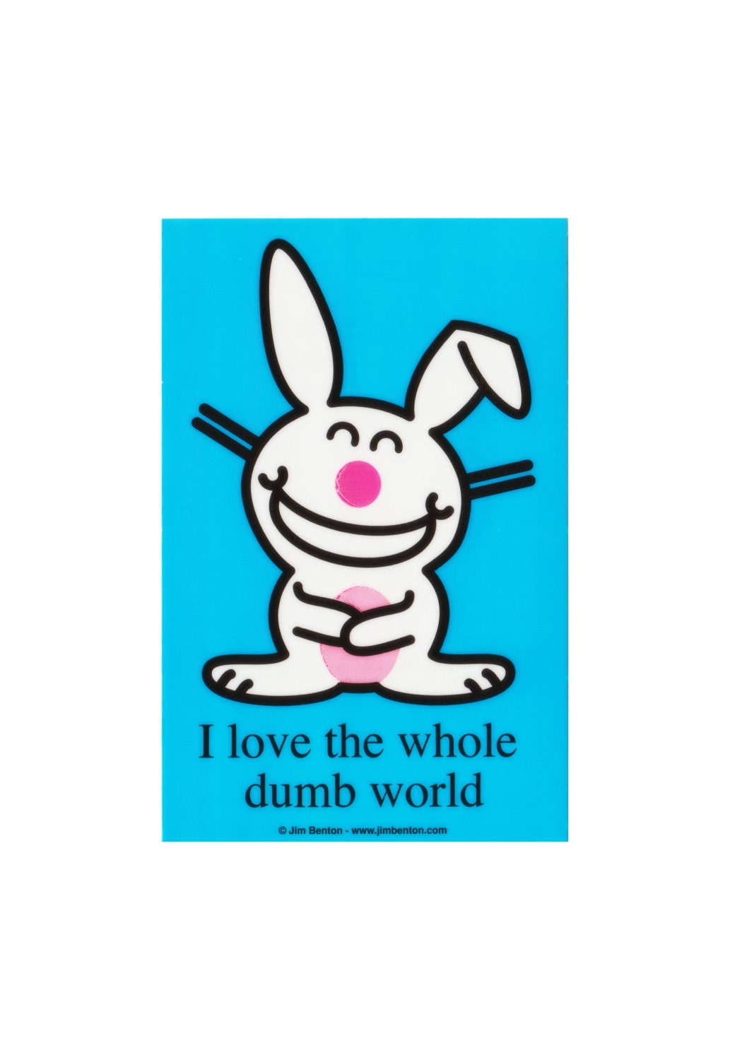 Happy Bunny Sticker