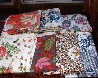 Vintage fabric | Etsy