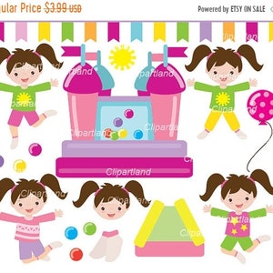 Bounce house clipart | Etsy