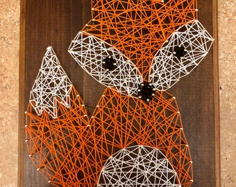 Fox string art | Etsy