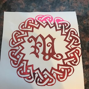 Celtic monogram | Etsy