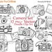 Doodle Camera clipart: CAMERA CLIP ART camera