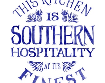 Southern kitchen | Etsy