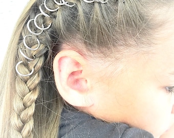 Hair braid jewelry | Etsy