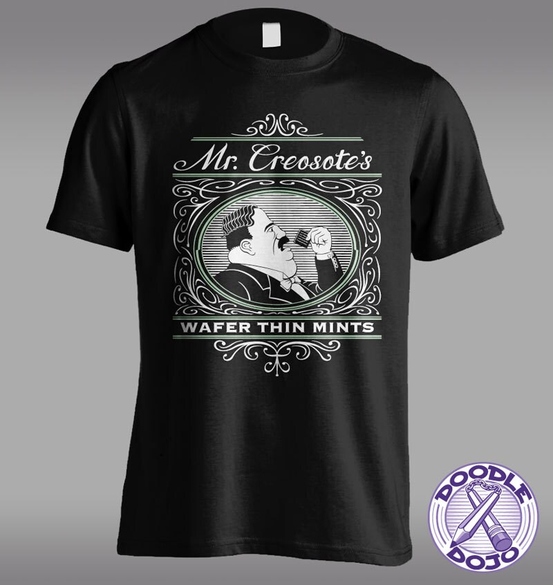 Wafer Thin Mints Monty Python Themed T-shirt