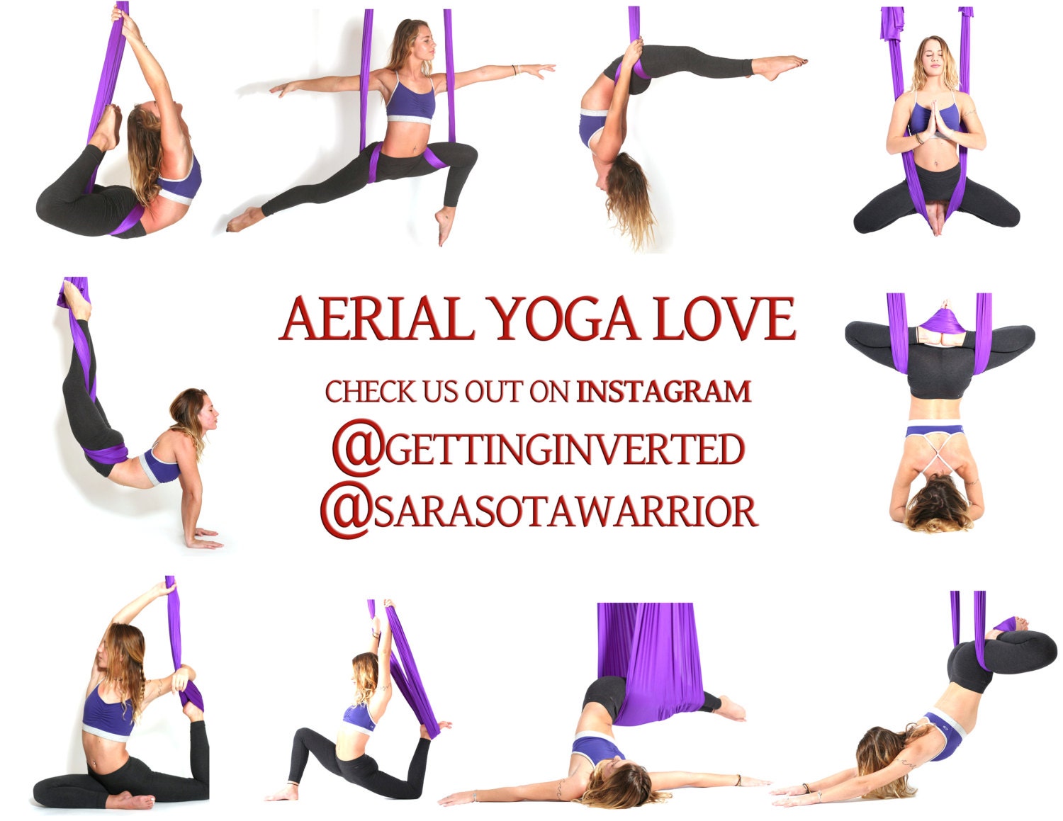 ALL COLOR OPTIONS (Aerial Yoga Hammock Kits)