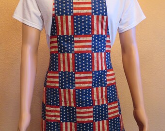 American flag apron | Etsy