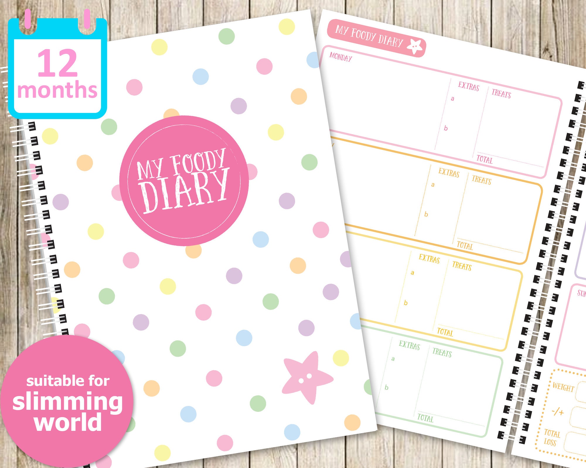 My Foody Diary: compatible with Slimming World 12 months