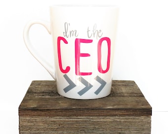 Girl boss mug | Etsy