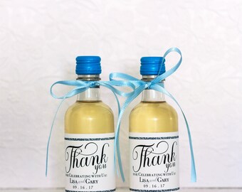 Mini bottle labels | Etsy