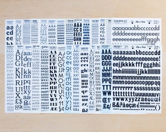 Letraset | Etsy