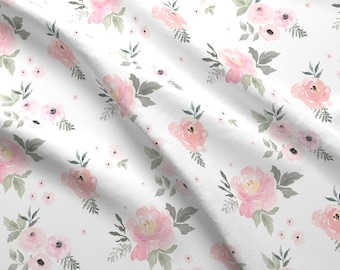 Shabby chic fabric | Etsy