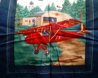 Airplane quilt | Etsy