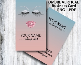 Girly business card | Etsy