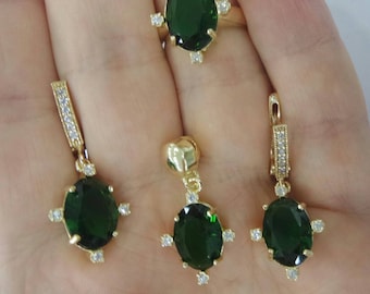 Prom jewelry set | Etsy