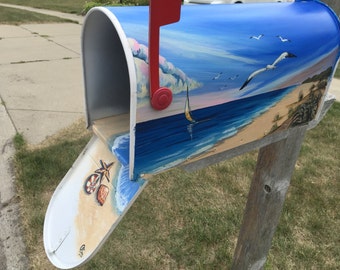 Nautical mailbox | Etsy
