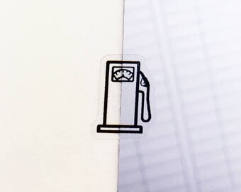 Gas station stickers | Etsy