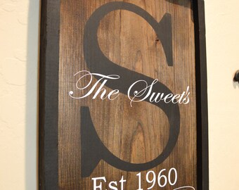 Vertical wood signs | Etsy