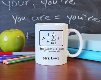 Math teacher gift | Etsy