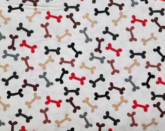 Dog bone fabric | Etsy