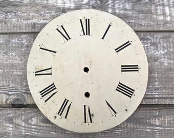 Antique clock face | Etsy