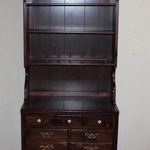 Ethan allen hutch | Etsy