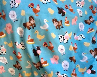 Barnyard fabric | Etsy